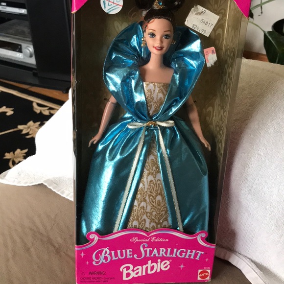 Mattel | Toys | 996 Special Edition Blue Starlight Barbie | Poshmark